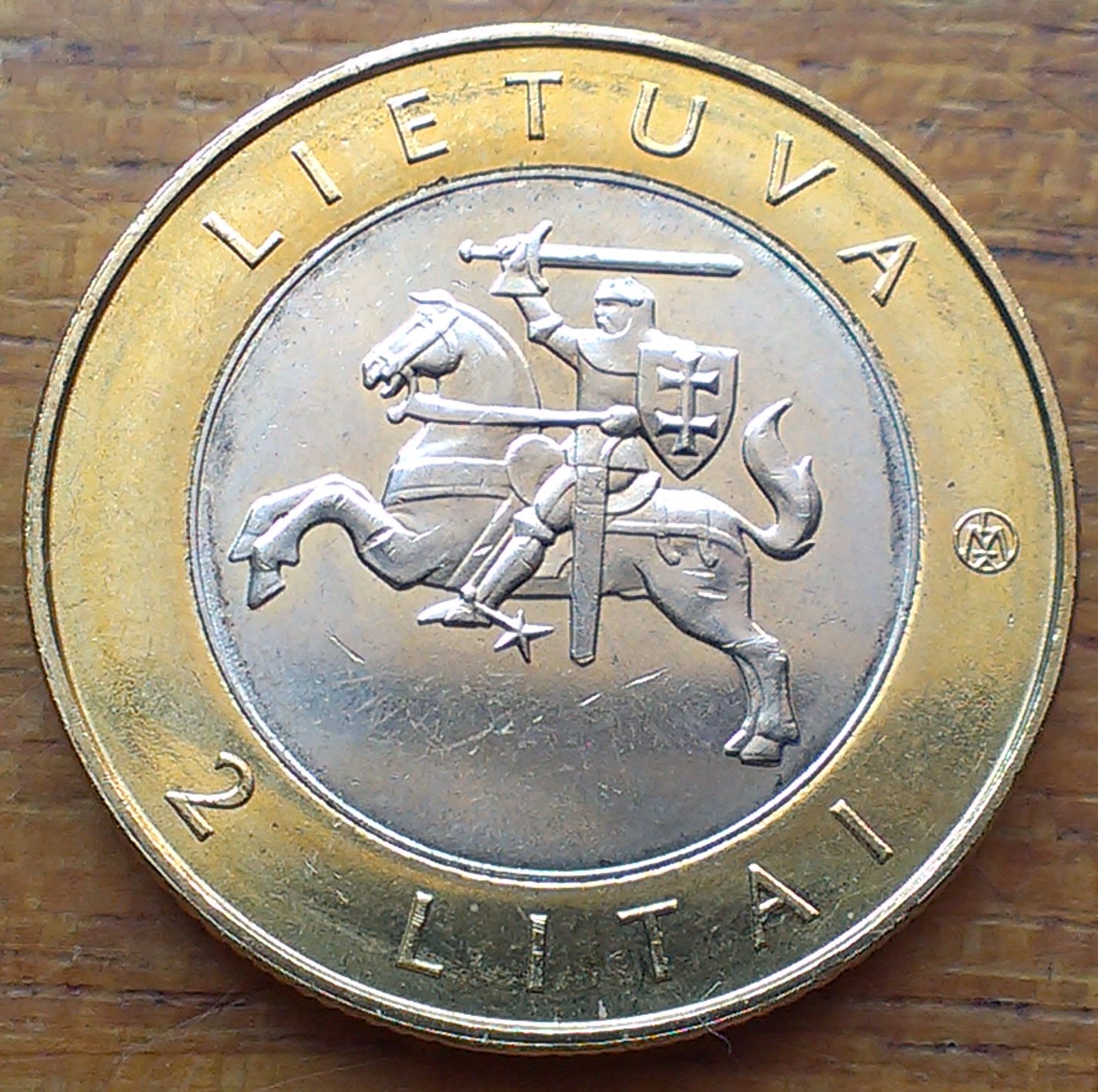 World commemorative coins: Lithuania 2 Litai Puntukas 2013