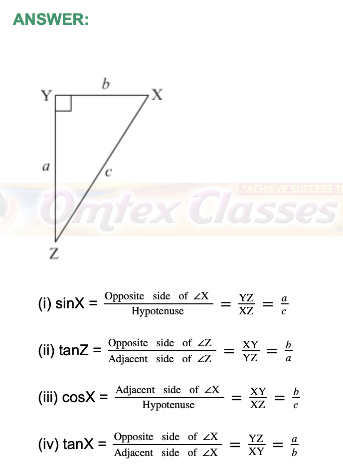 Education: Chapter 8 - Trigonometry Mathematics Part II Solutions for ...