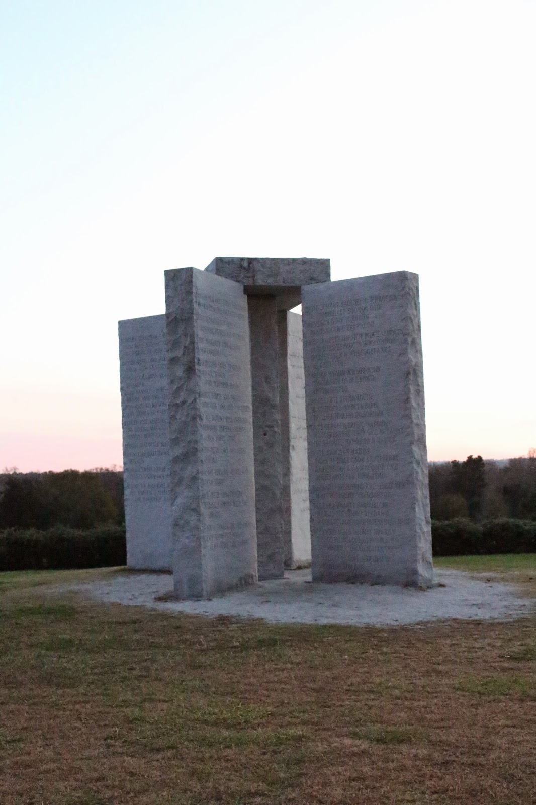 Thought Express: Exploring Georgia - The Georgia Guidestones