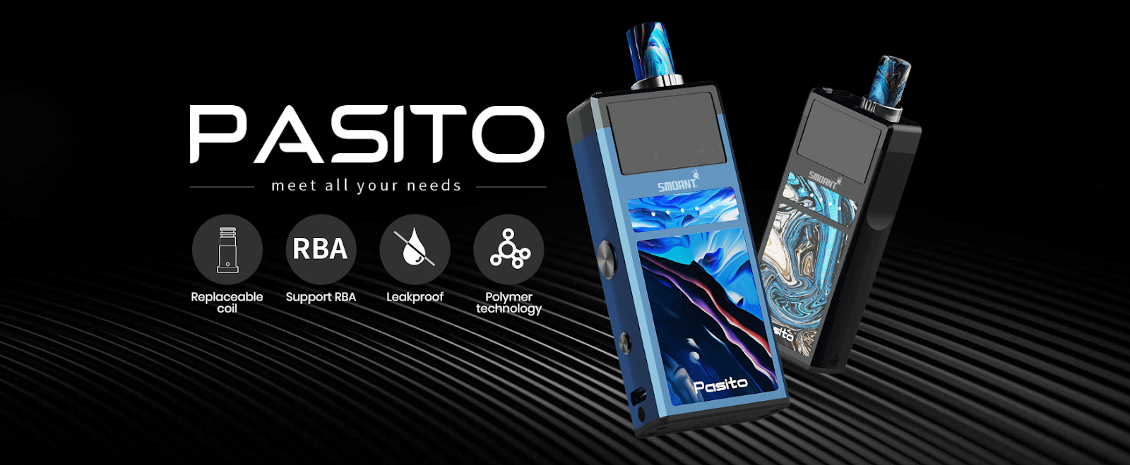 Meet All Your Needs-- Smoant Pasito Pod Kit - Cloumix Electrconic ...