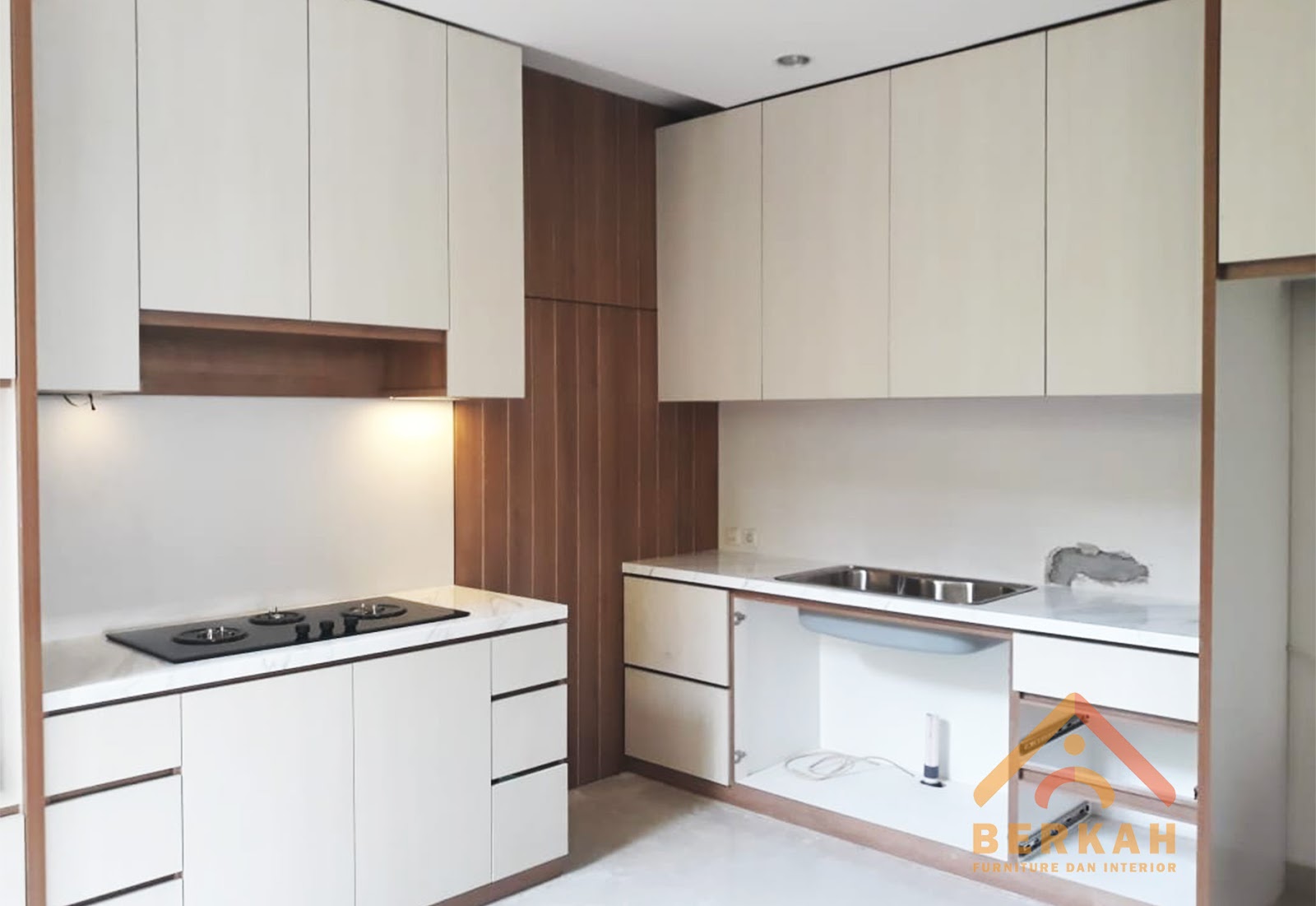Kitchen Set Minimalis Pamulang - Berkah Furniture Dan Interior