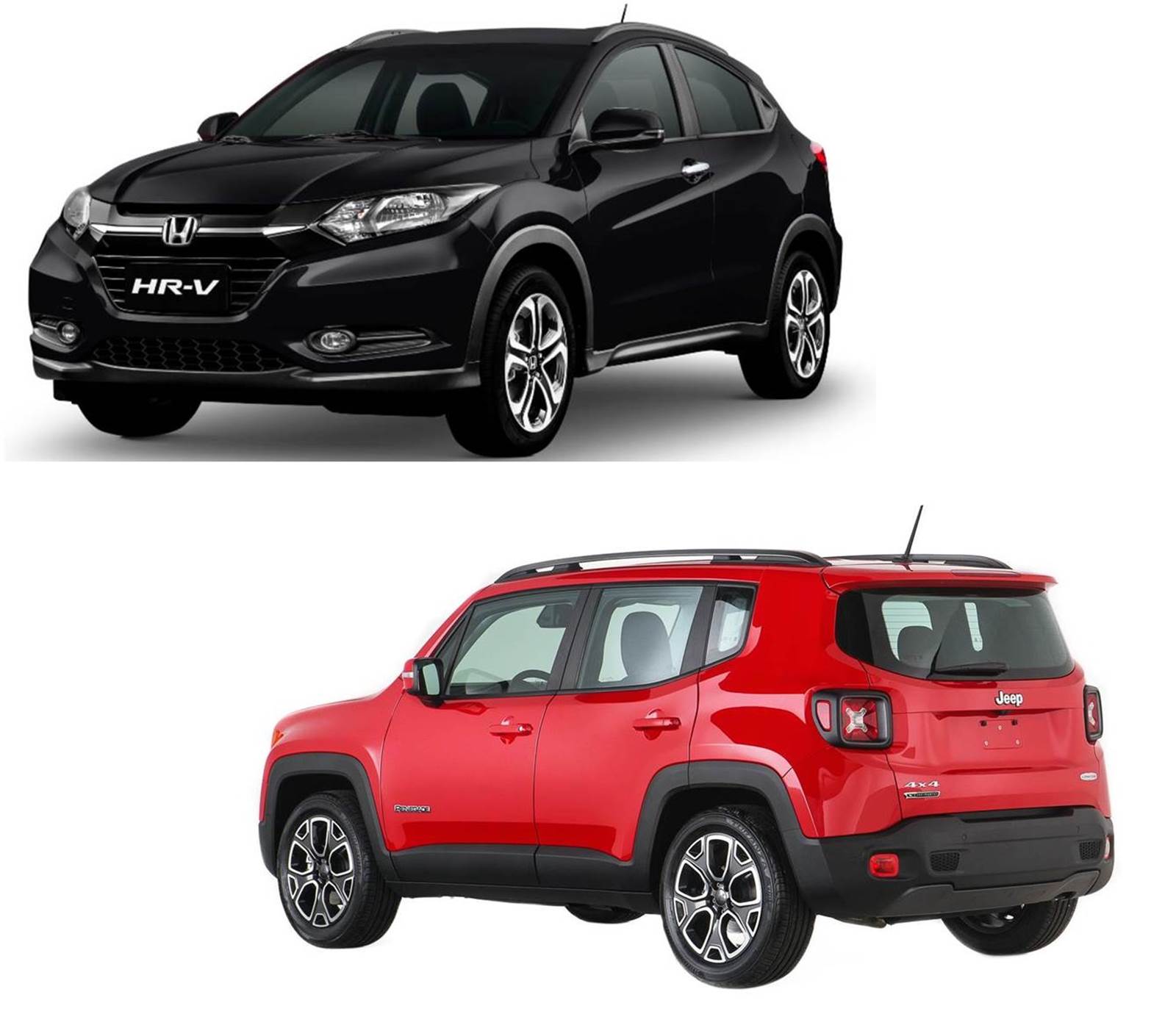 Honda HR-V x Jeep Renegade: especificações e comparativo