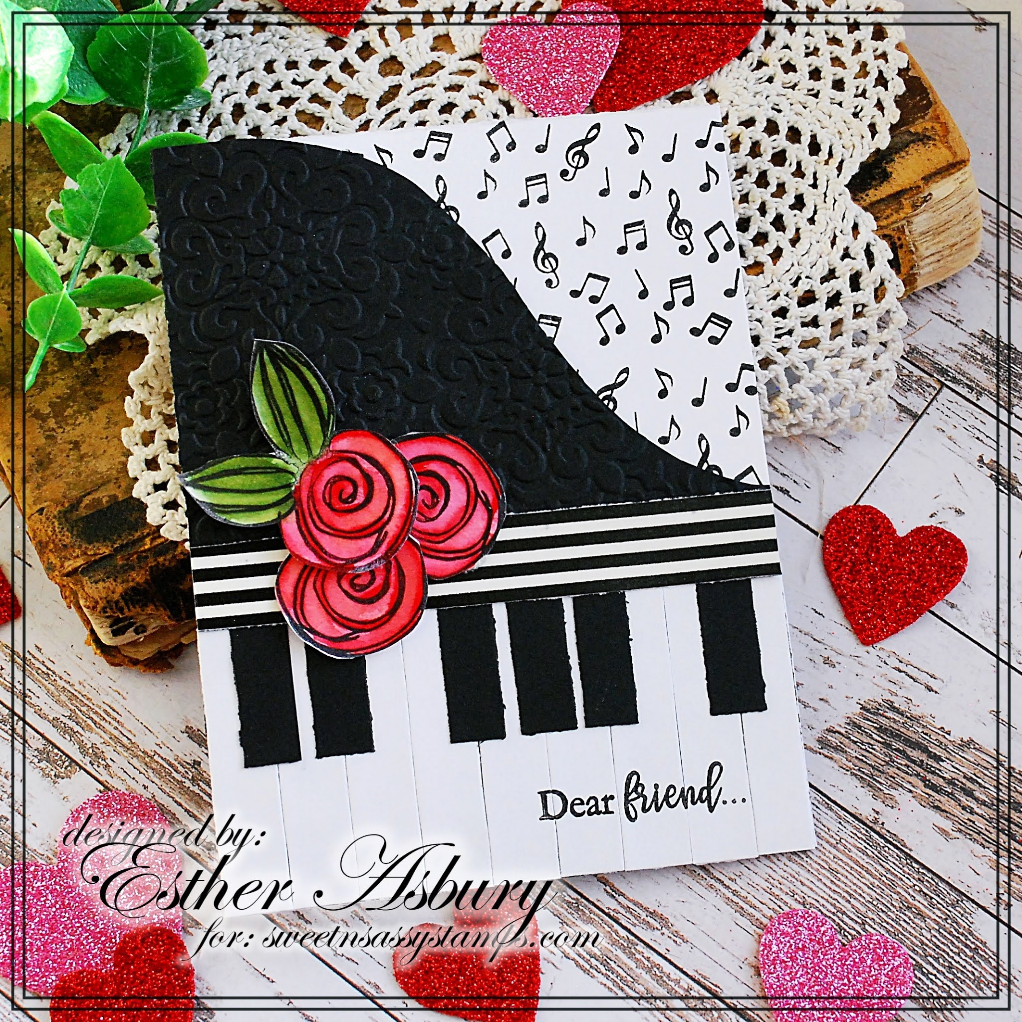 Shoregirl's Creations: Piano Cards