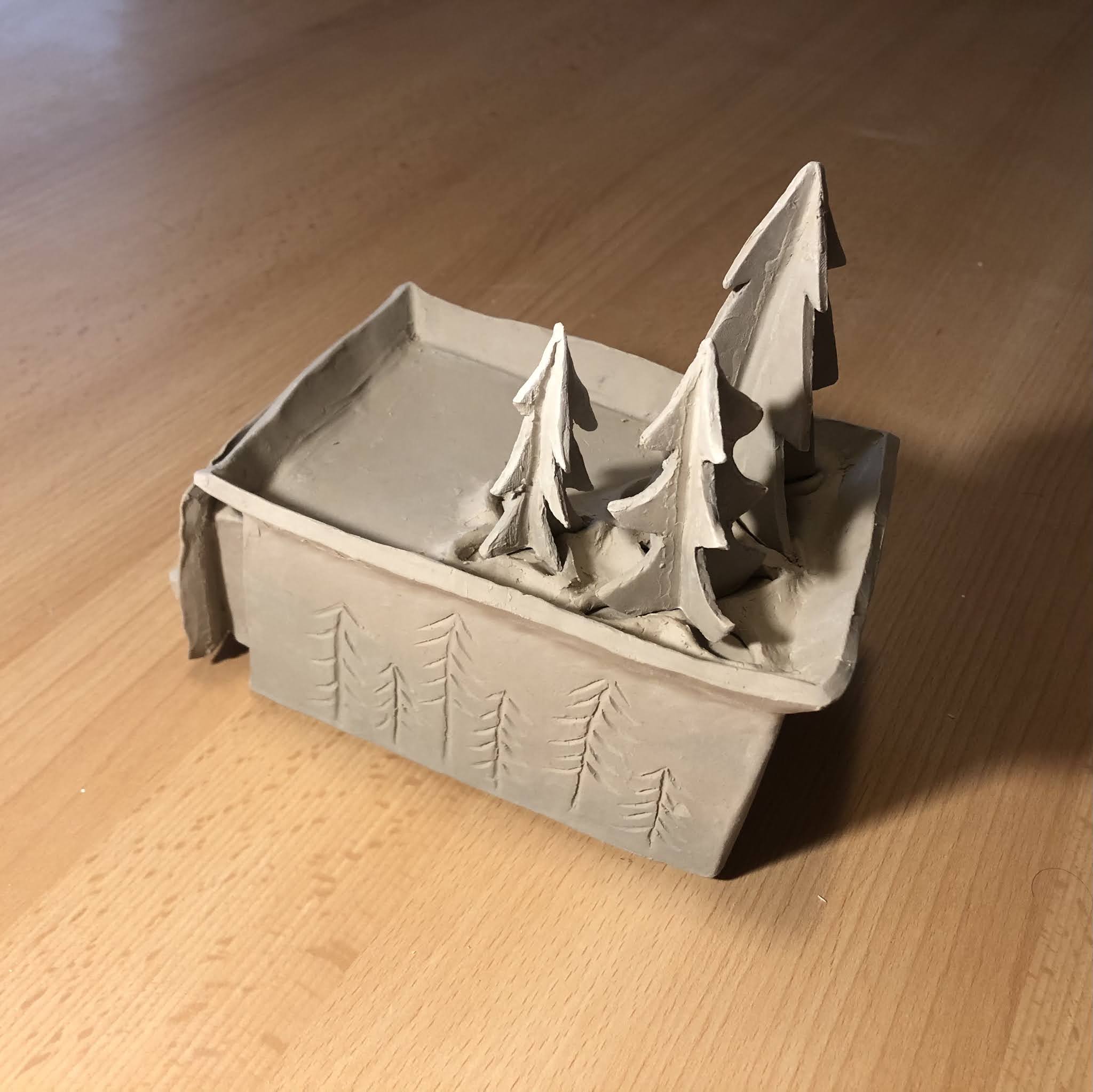 Rachel Dorn Ceramic Sculpture: Online Clay Students: Slab Projects