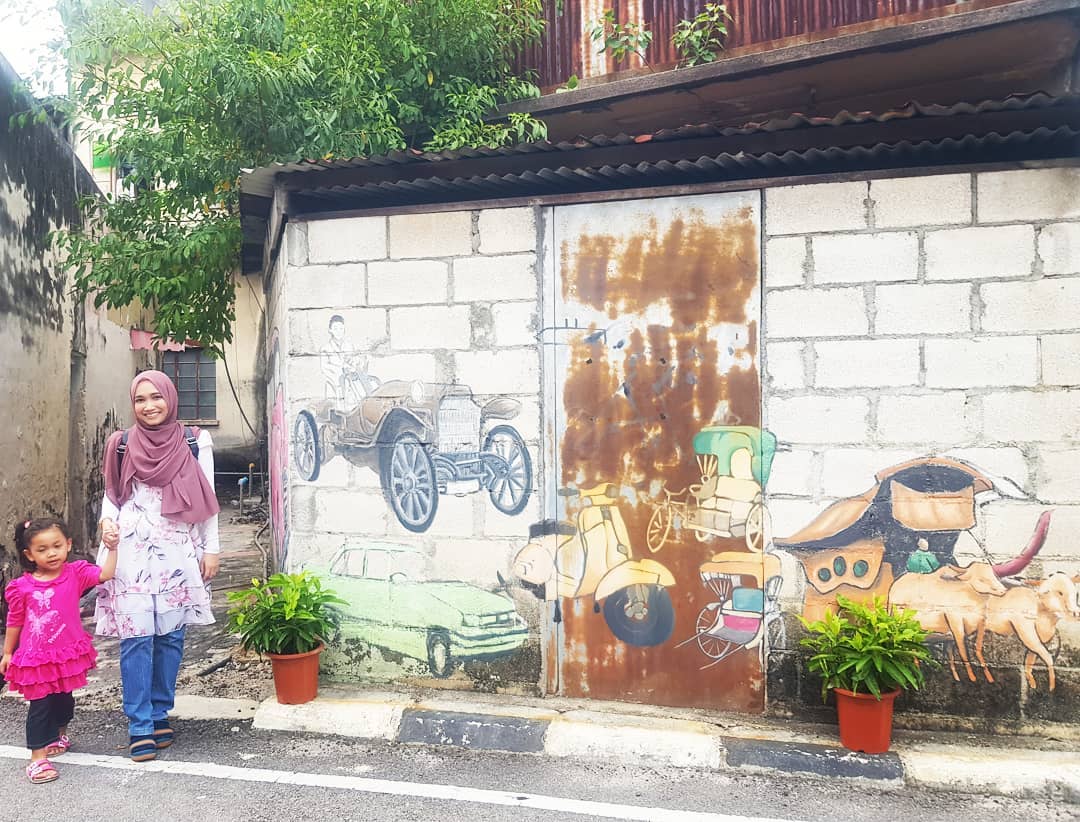 Muar Cultural Walk Tarikan baru Street Art