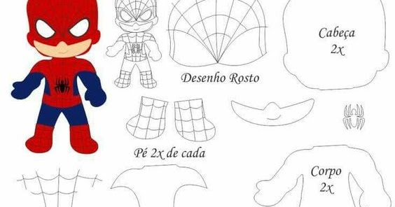 Spiderman Free Printable Template. - Oh My Fiesta! for Geeks
