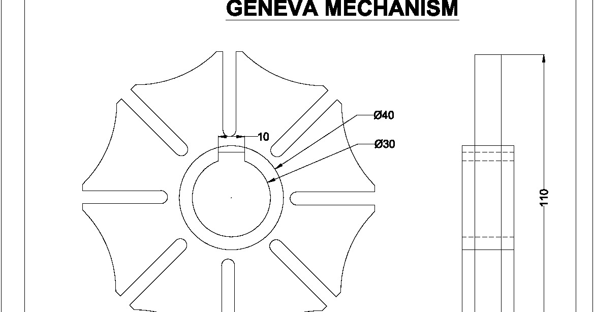 Machine Drawing Vi Sem Mech Cadandm Practical Drawings Cad And
