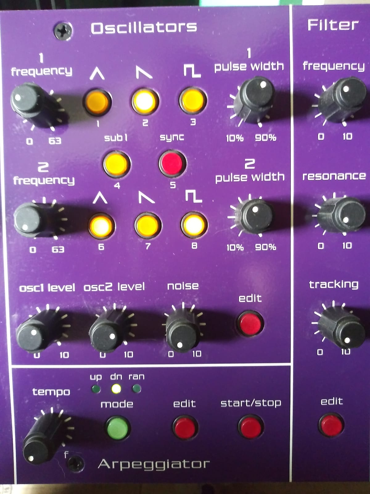 MATRIXSYNTH: Studio Electronics Omega-8 with CS-80 filters SN 1117