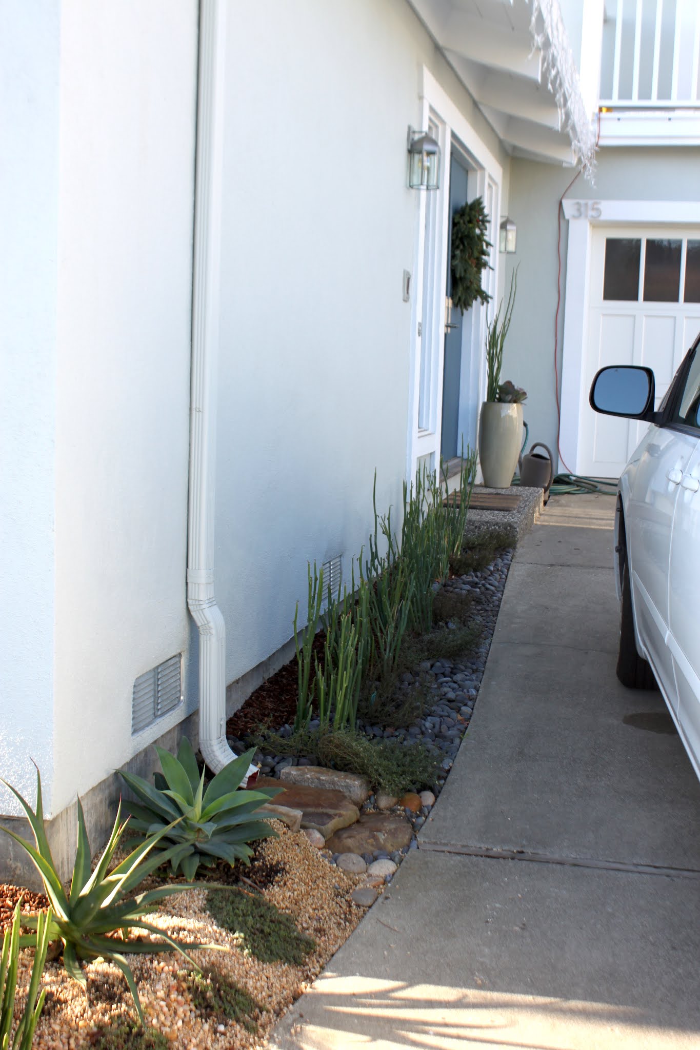 Planting a Narrow Space