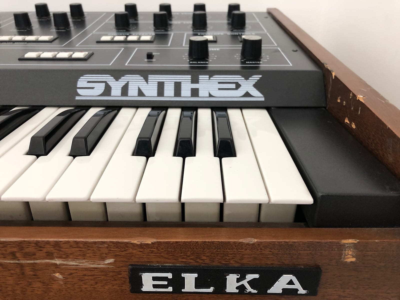 MATRIXSYNTH: Elka Synthex Vintage Analogue Synthesizer w/ MIDI SN 1213