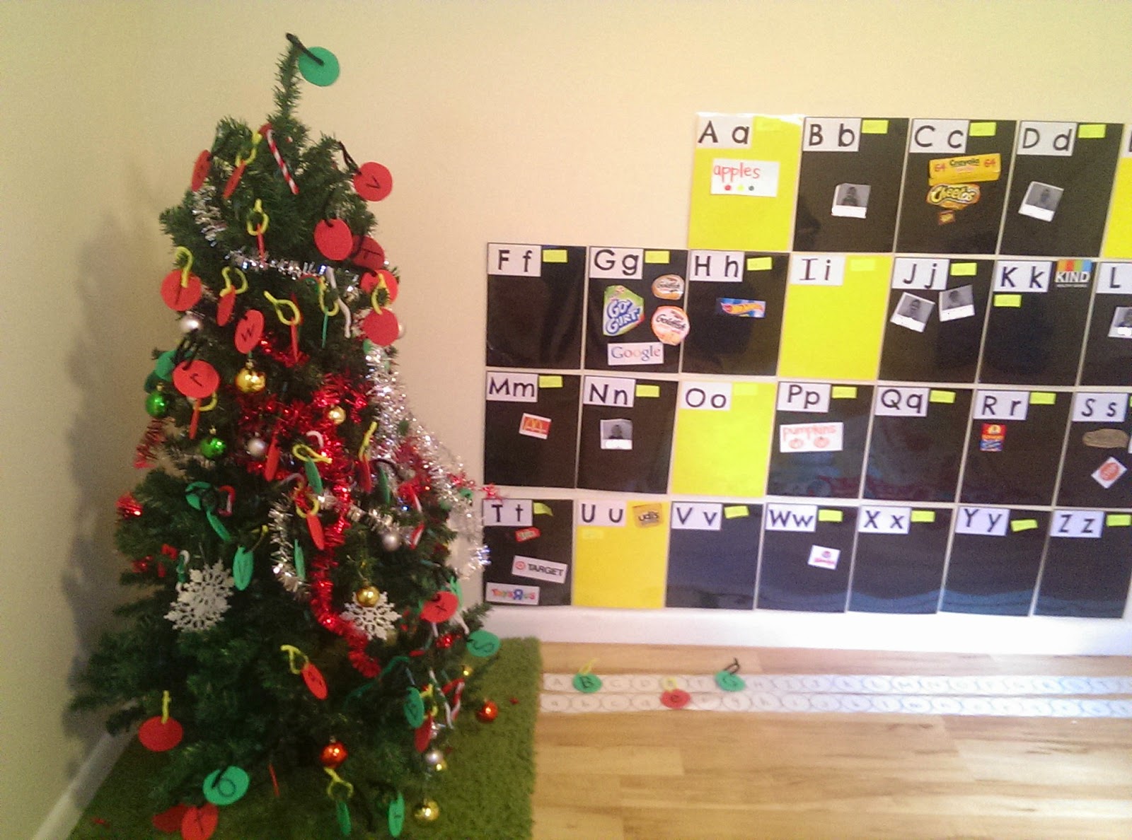 hands & heart learning: Alphabet Ornaments