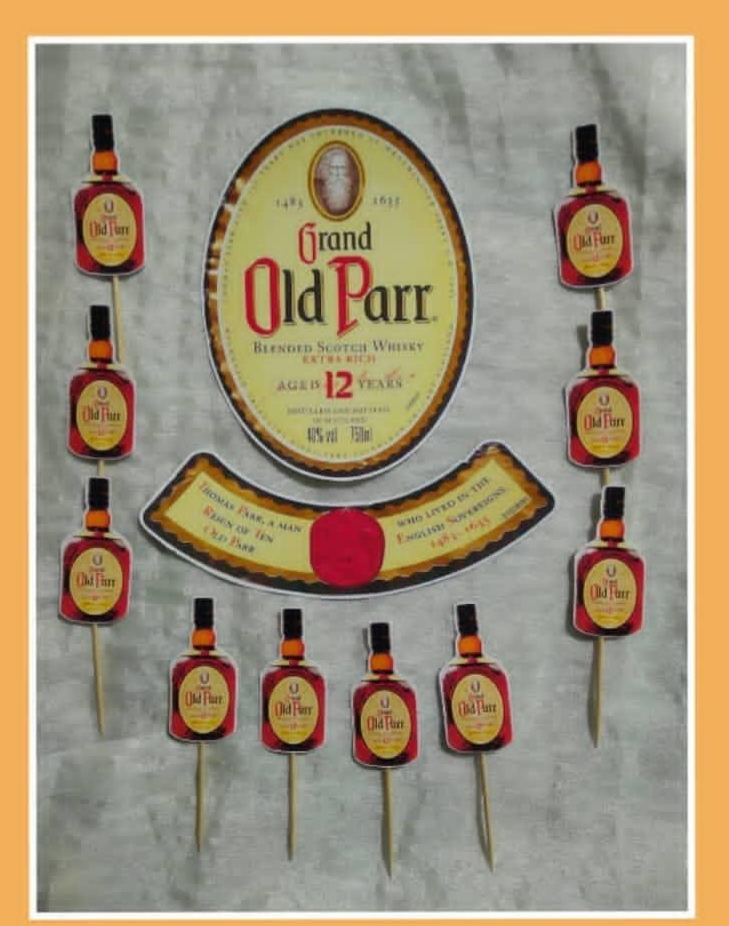 Topper y Mini Topper Old Parr - Mis Toppers Tus Toppers