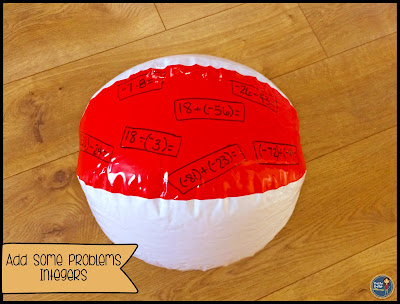 How to Make an Easy Math Game Using a Beach Ball