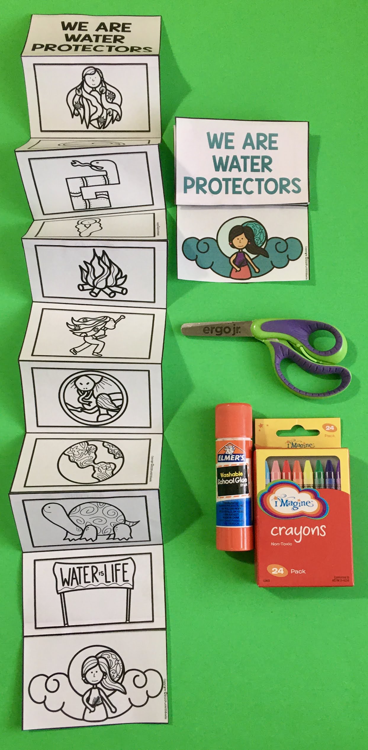 WE ARE THE WATER PROTECTORS SEQUENCING ~ Book Units by Lynn