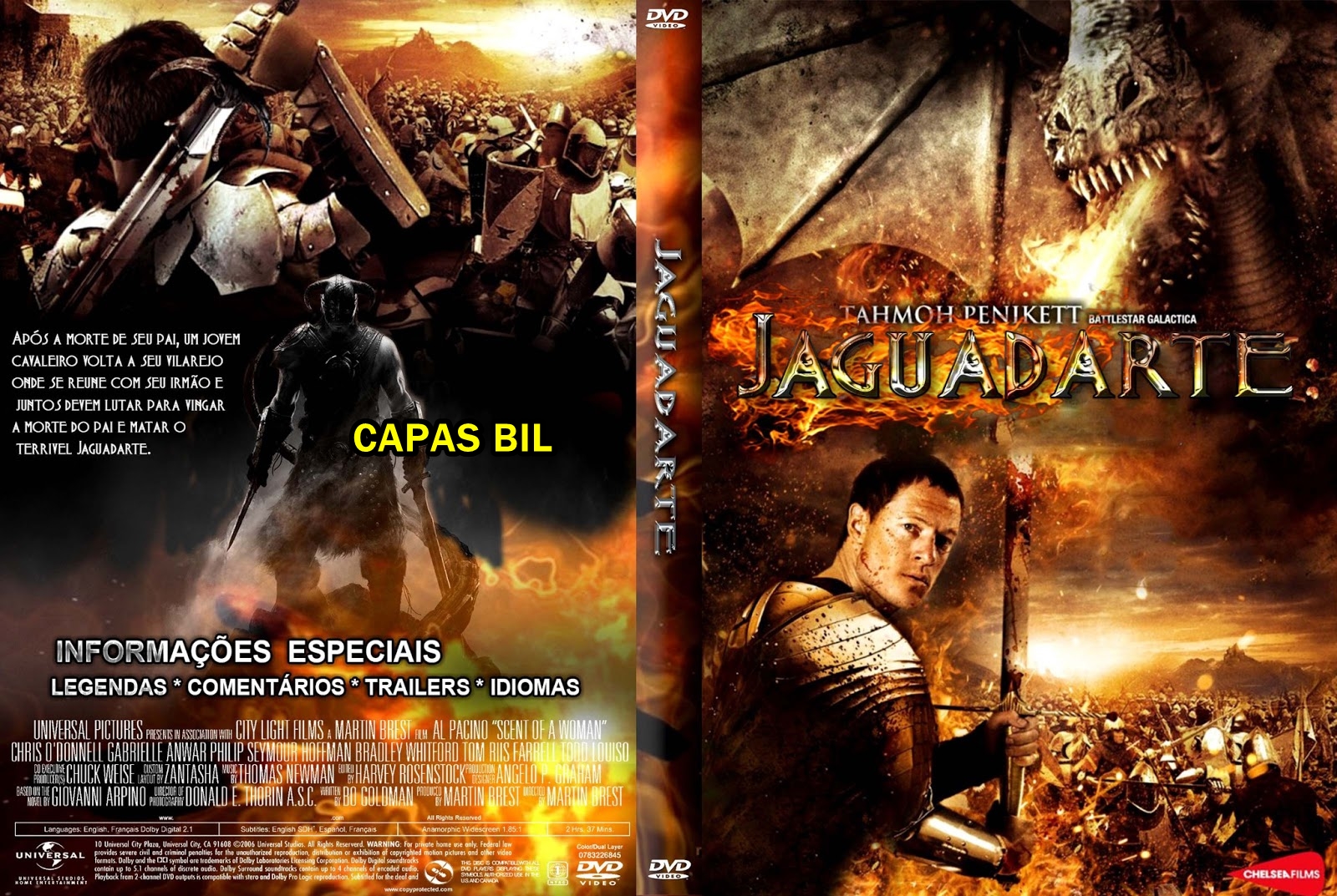 Capas Filmes Épicos: Jaguadarte