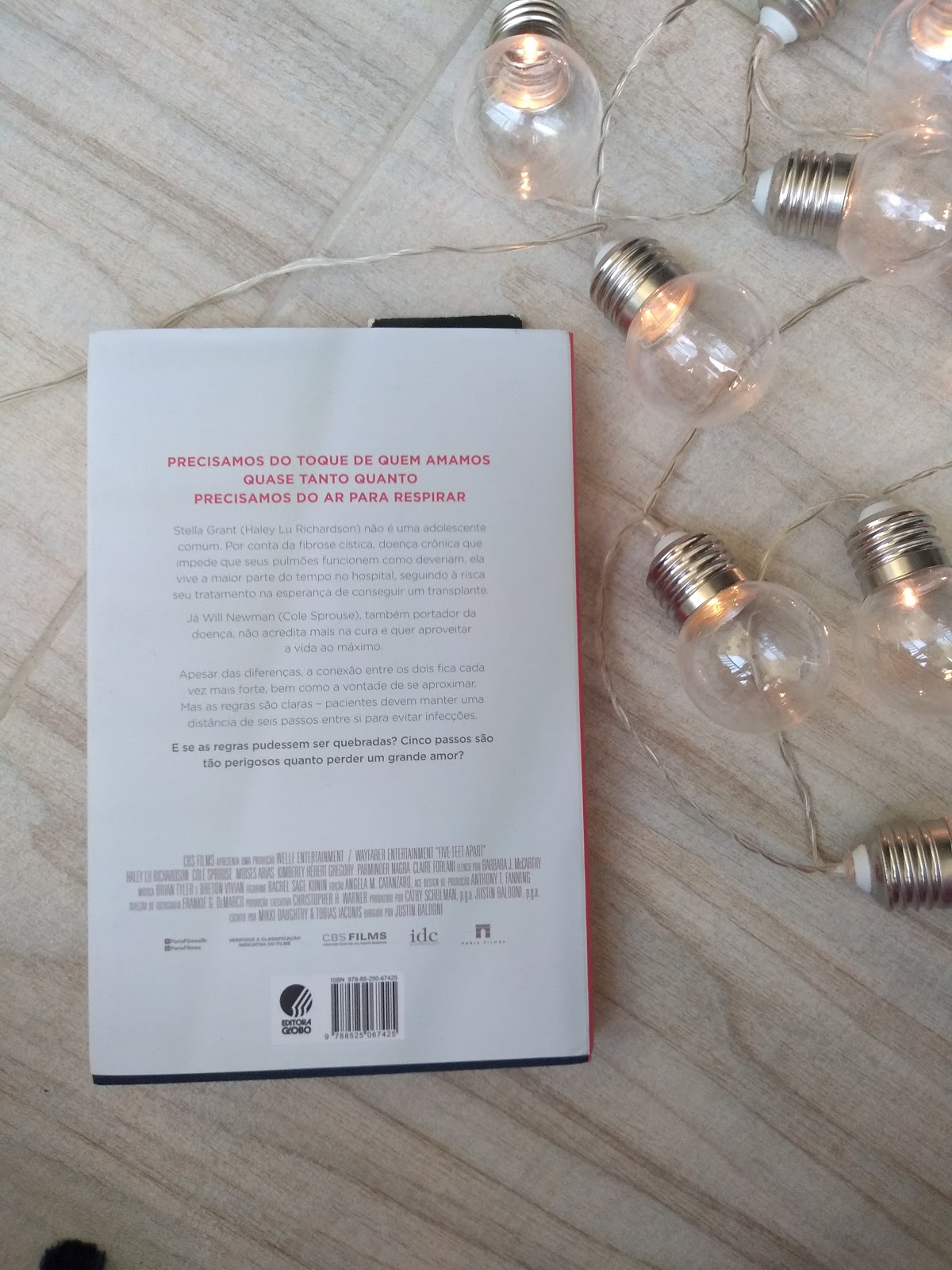 Resenha A Cinco Passos De Você Sementes Literárias