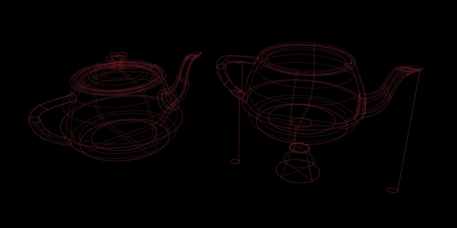 handverker: rendered utah teapot renderings