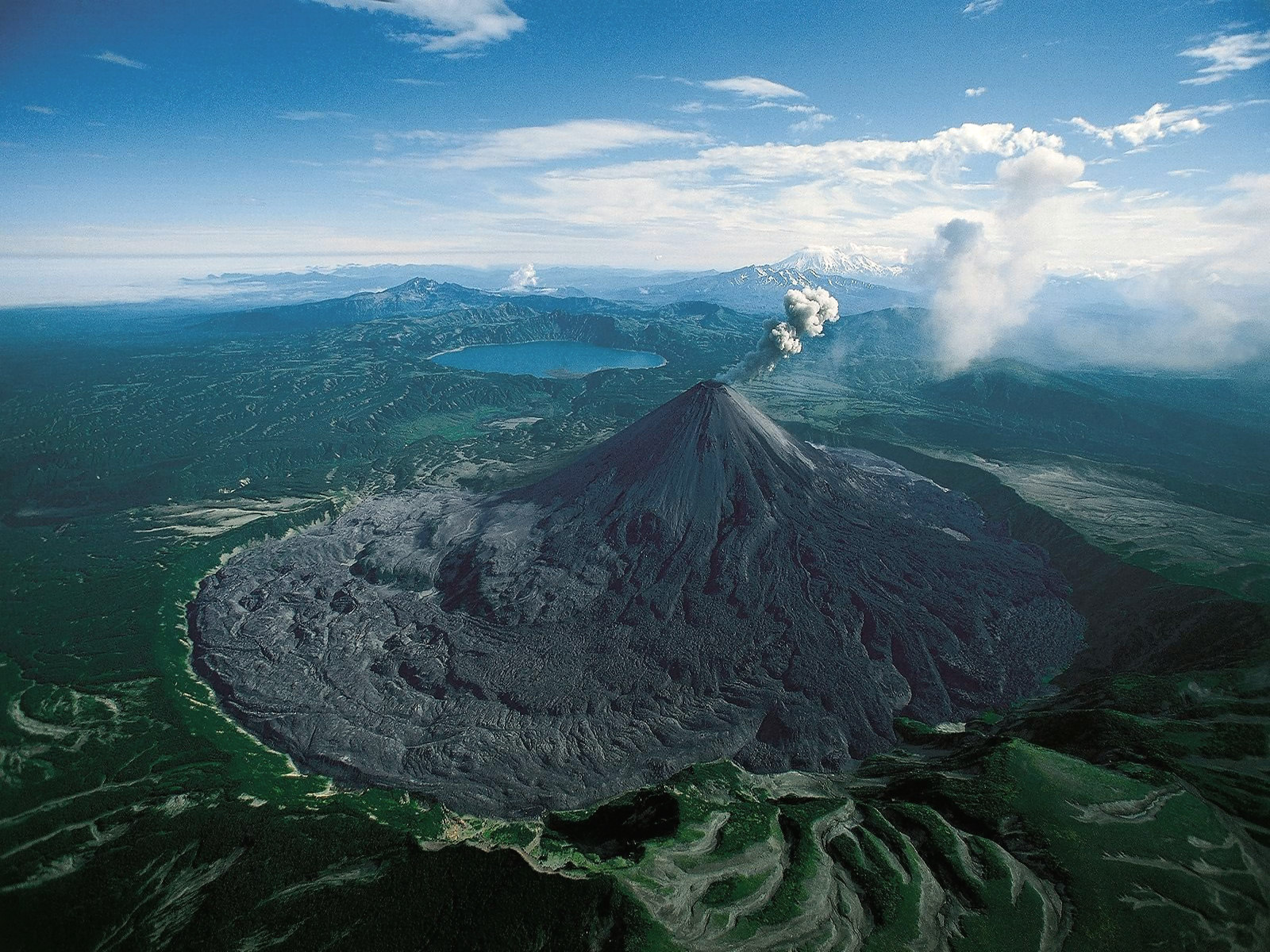 Karymsky - Giant Volcano in Russia - World full of Art