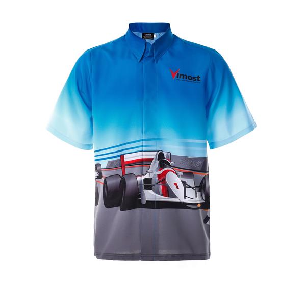 Custom sublimation sportswear: Custom sublimation racing shirt