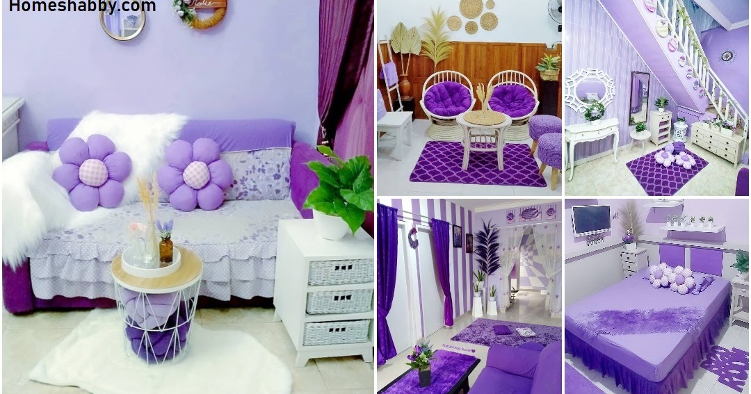 Beautiful Purple Themed Interior Design ~ Homeshabby.com : Design Home ...