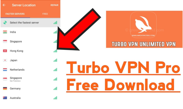 How to install Turbo VPN on PC: Turbo VPN for Windows Phone