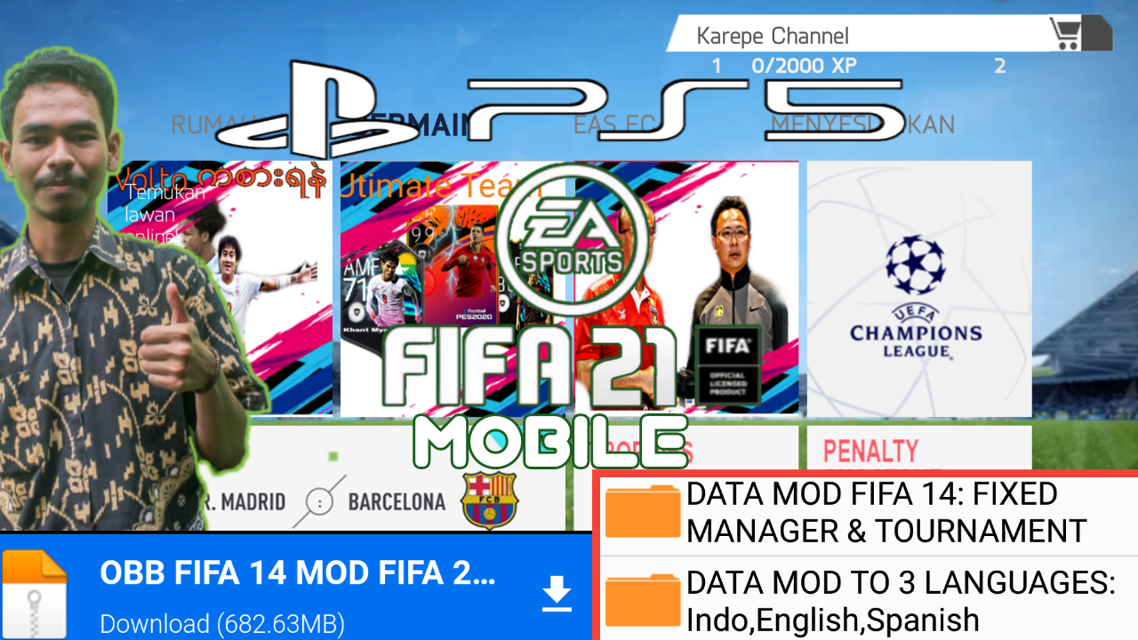 RELEASE! FIFA 21 MOD FIFA 14 ANDROID OFFLINE UPDATE TRANSFERS 2021 ...