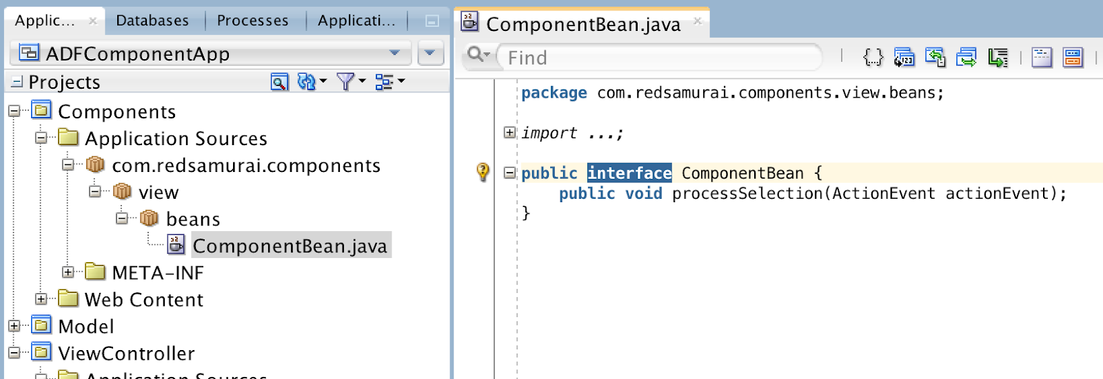 Andrej Baranovskij Blog: ADF Declarative Component Example