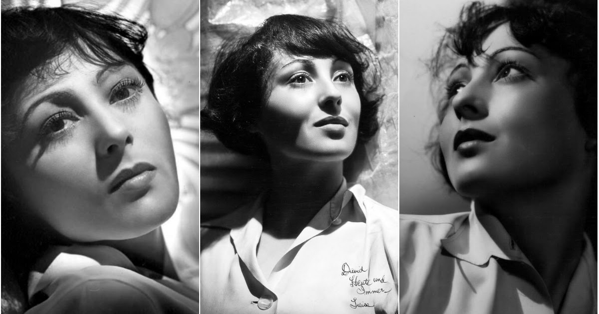 Luise Rainer: The First Thespian to Win Back-to-Back Oscars ~ Vintage ...