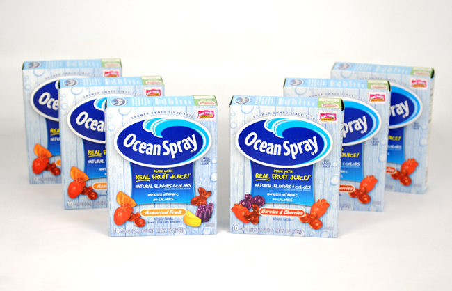 reviews from the crib: ocean spray fruit snacks review and giveaway