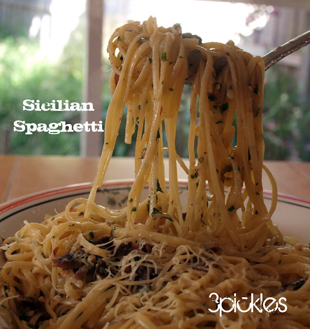 {recipe} Sicilian Spaghetti