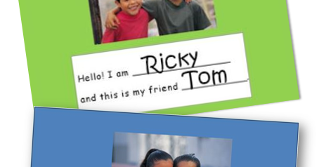 Primary Inspiration: "New Friends" Back to School Freebie