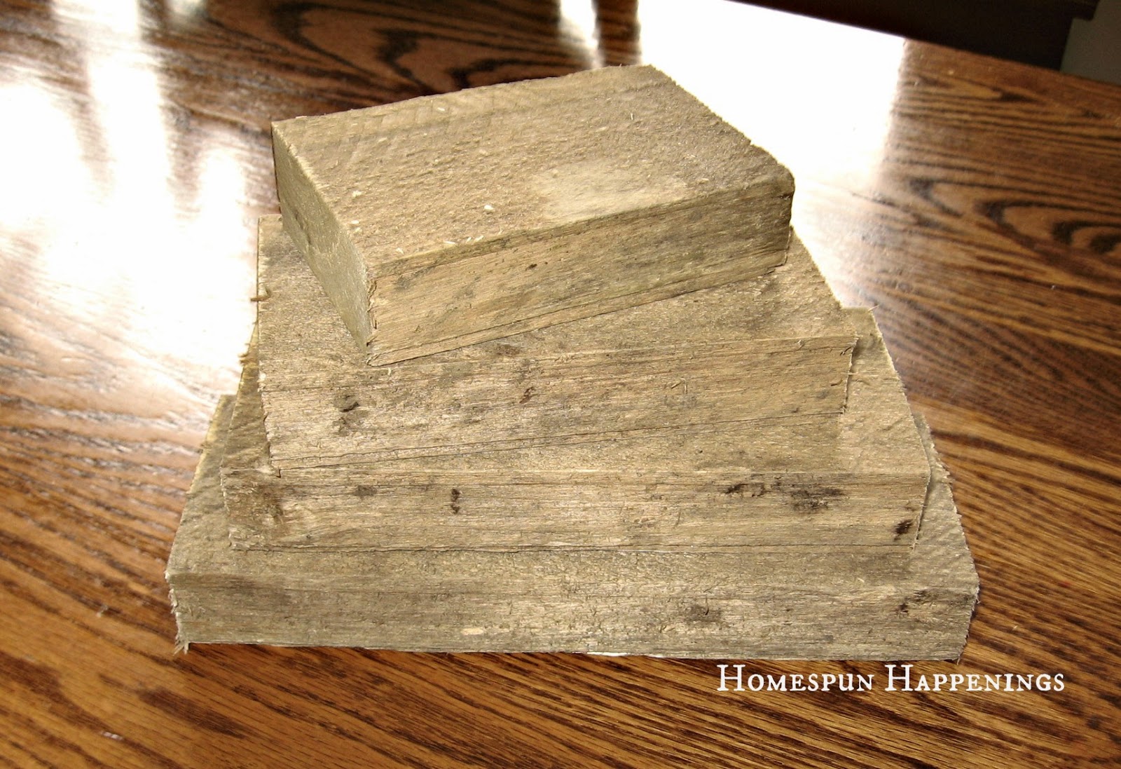 Homespun Happenings: Apple Ladders Made From Pallets