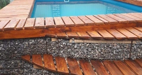 DIY wood swimming pool - Creative DIY