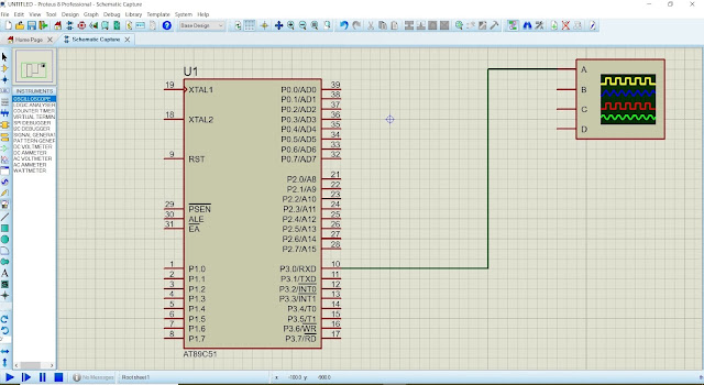 Generate square pulses of 150milli-sec and 30 milli-sec