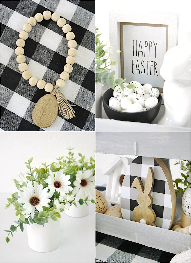 DIY Modern Farmhouse Easter Décor with FREE Printables - Party Ideas ...