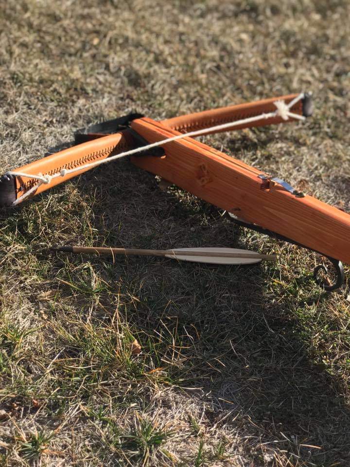 Project Gridless: Homemade Crossbow with Decorative Leather
