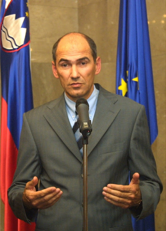 I Was Here.: Janez Janša