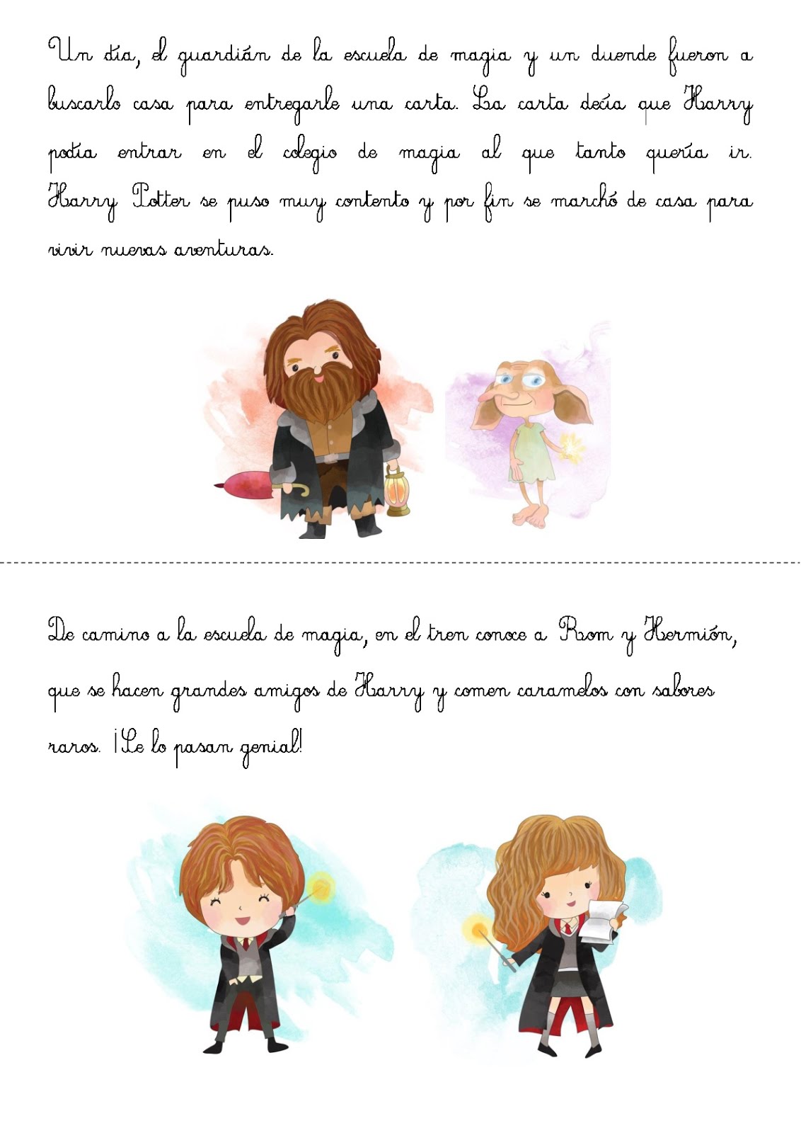 RECURSOS Y ACTIVIDADES PARA EDUCACIÓN INFANTIL: HARRY POTTER