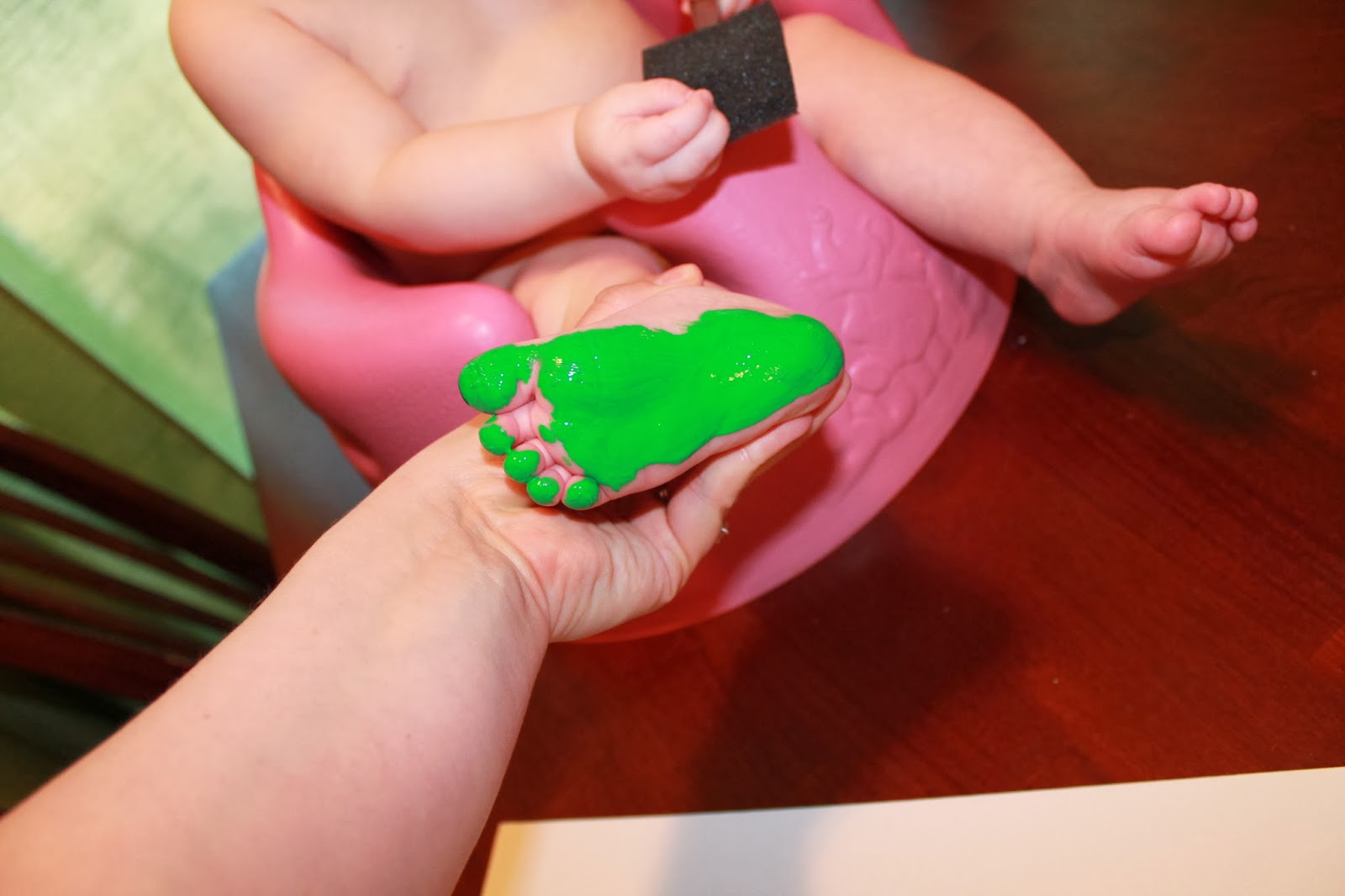 Polka-Dotty Place: Baby Clover Art