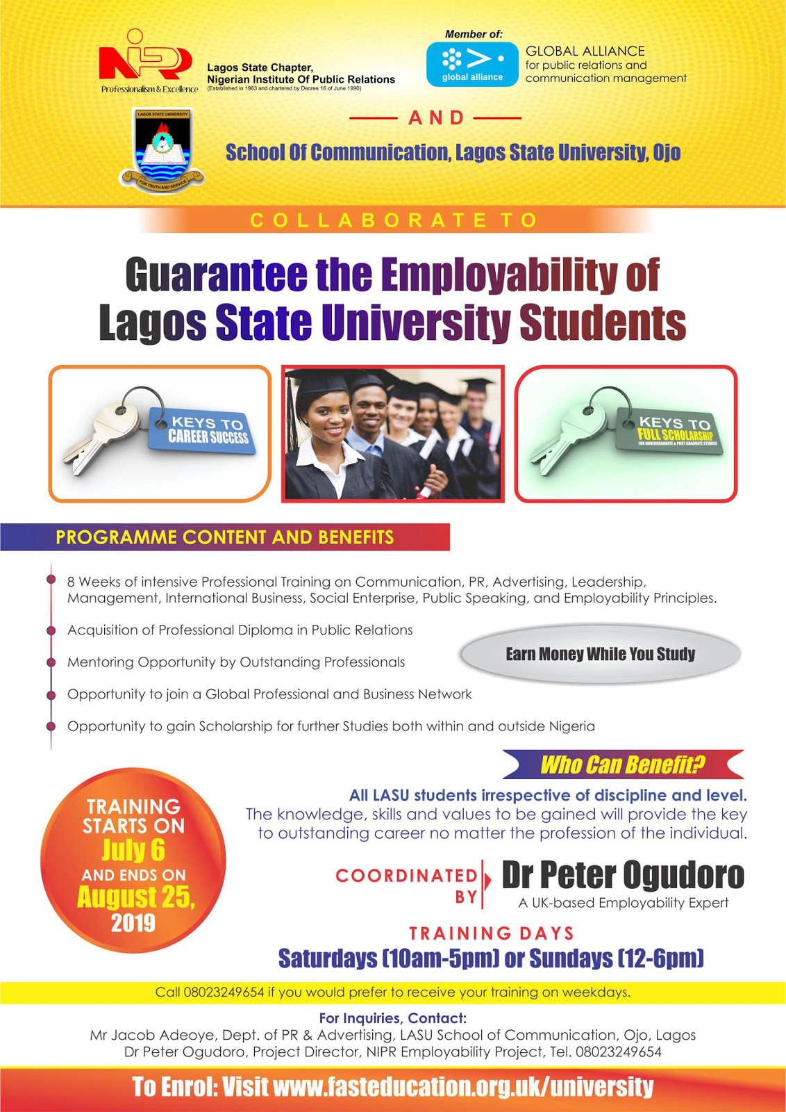 LASU Professional Certification & Employability Training Program 2019