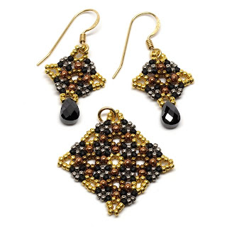 gwenbeads: Leopard Print Beading