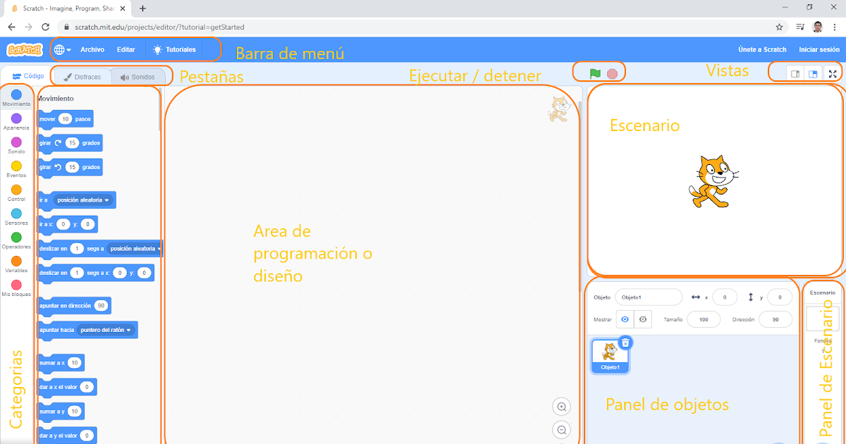 Utilizando Scratch