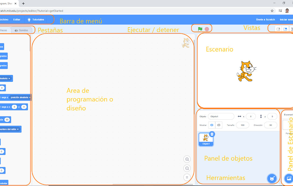 Utilizando Scratch