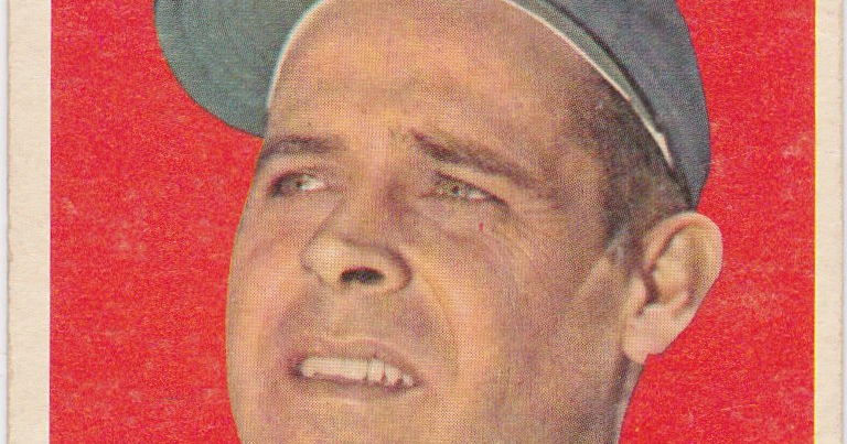 Talking Heads: The Topps 1958 Baseball Set: #185 Ray Boone