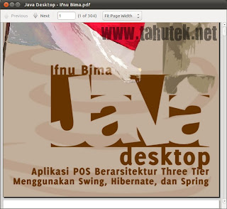 [Ebook] Buku Java Desktop Berbahasa Indonesia