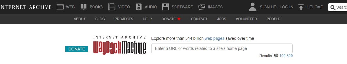 tira la tarde: Cómo ver una versión anterior de una web