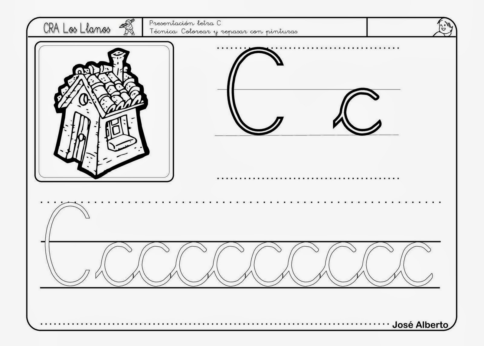 Escritura en cursiva