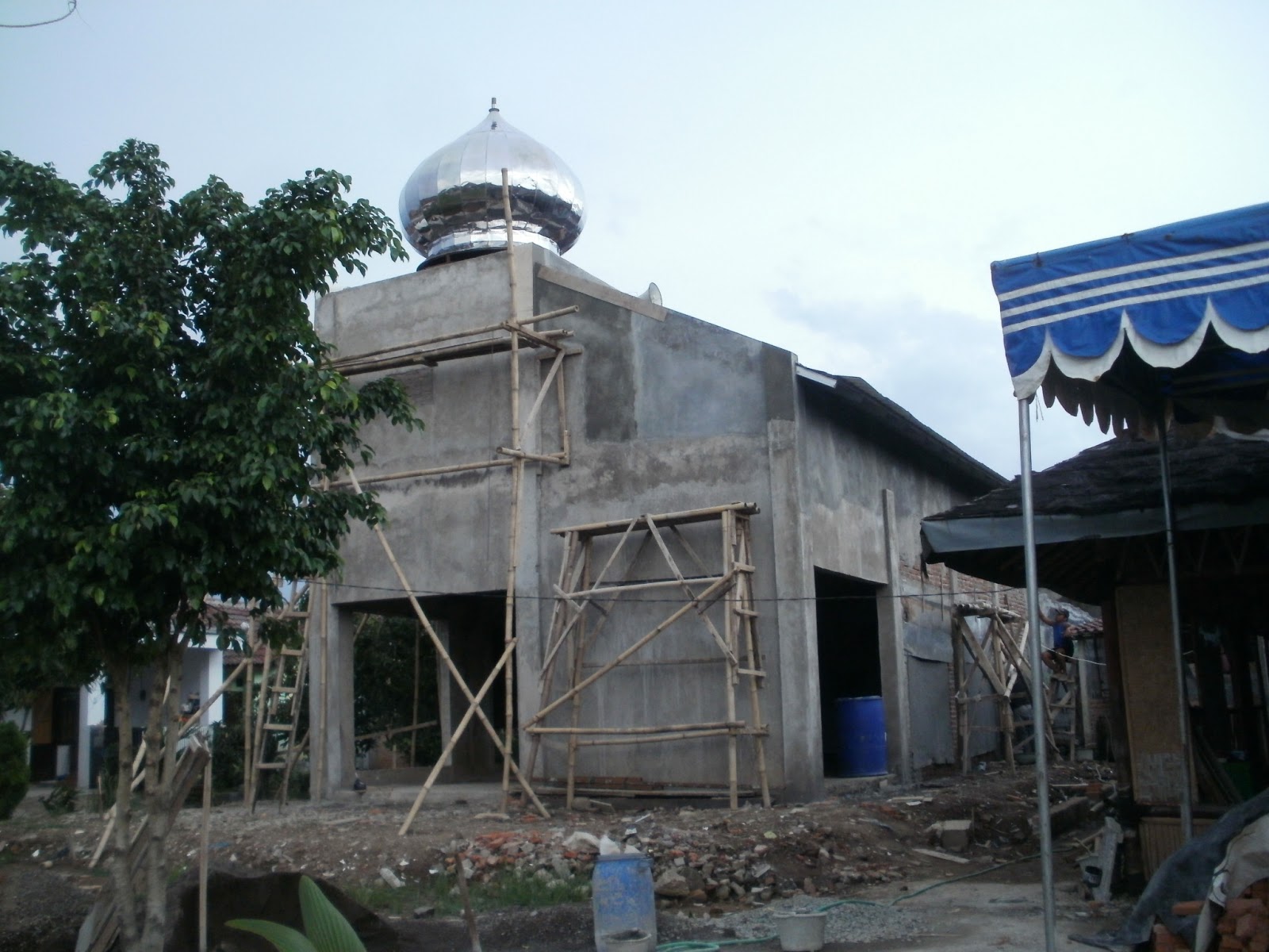 Musholla Alhikmah Griya Setu Permai: Foto Pembangunan