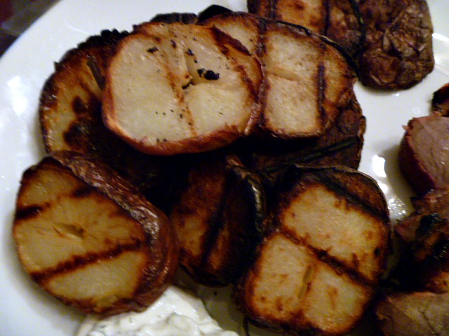 Slice of Southern: Grilled Potatoes Discs