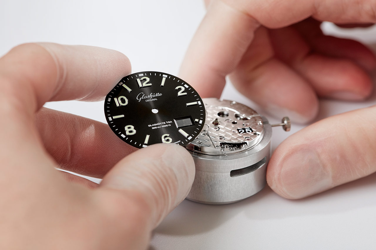Dial making at Glashütte Original | Time and Watches | The watch blog